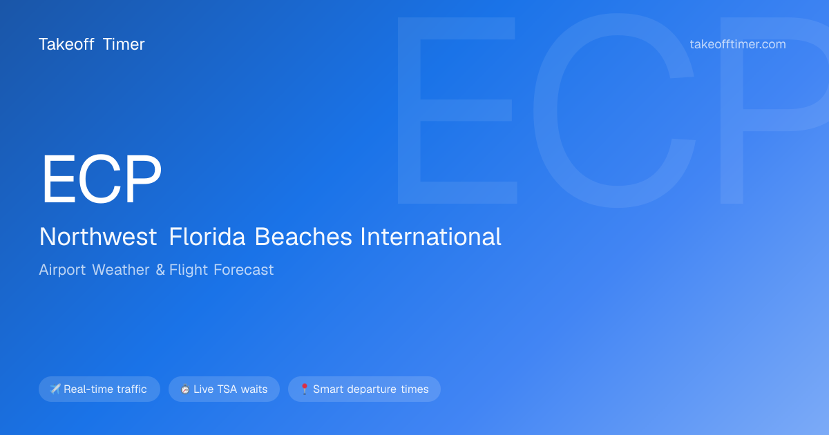 ECP Airport Weather | Panama City Beach Flight Forecast